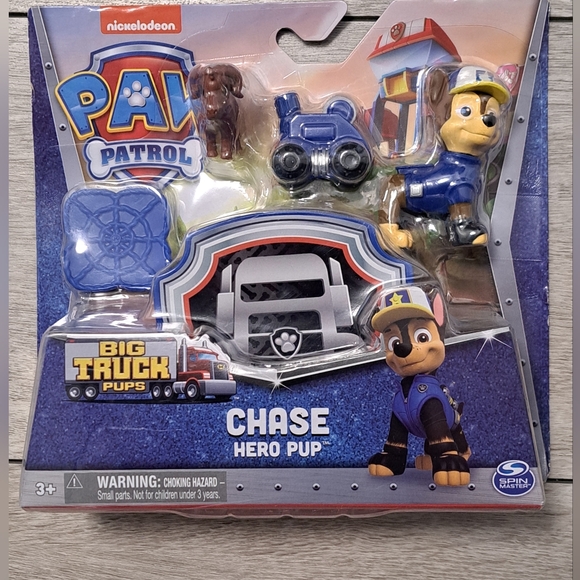 Paw Patrol | Toys | Brand New Paw Patrol Chase Hero Pup Toy Set Blue ...